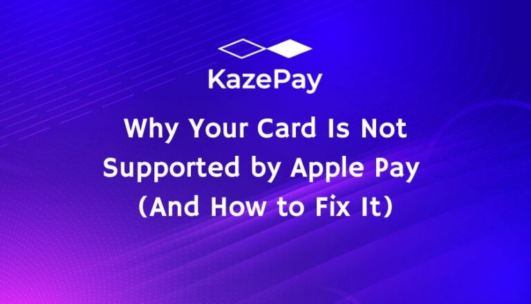 Why Your Card Is Not Supported By Apple Pay (And How To Fix It ...